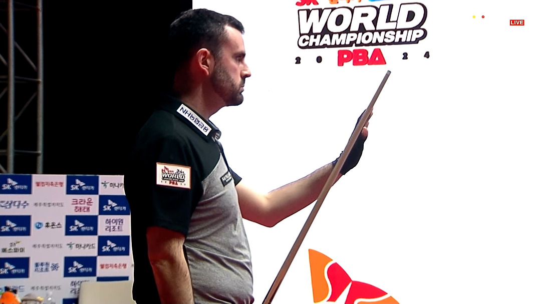 다음스포츠 | 탄성을 자아내는 몬테스의 아슬아슬한 7점하이런[SK렌터카 제주 PBA월드챔피언십2024]