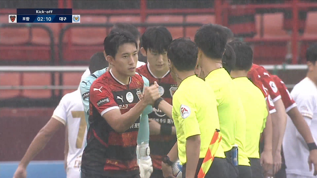 29R 포항 스틸러스 vs 대구 FC, 선수 입장 및 소개 | 다음스포츠