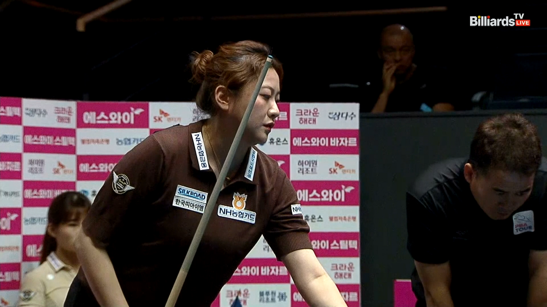 다음스포츠 | 흐름을 탄 김민아의 3세트를 마무리하는 3득점!![에스와이 LPBA 챔피언십 23-24]