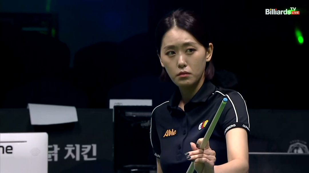 끈질긴 추격 끝에 아쉽지만 1점 차로 2위 마무리하는 최지민[TS샴푸·푸라닭 LPBA 챔피언십 2022] | 다음스포츠