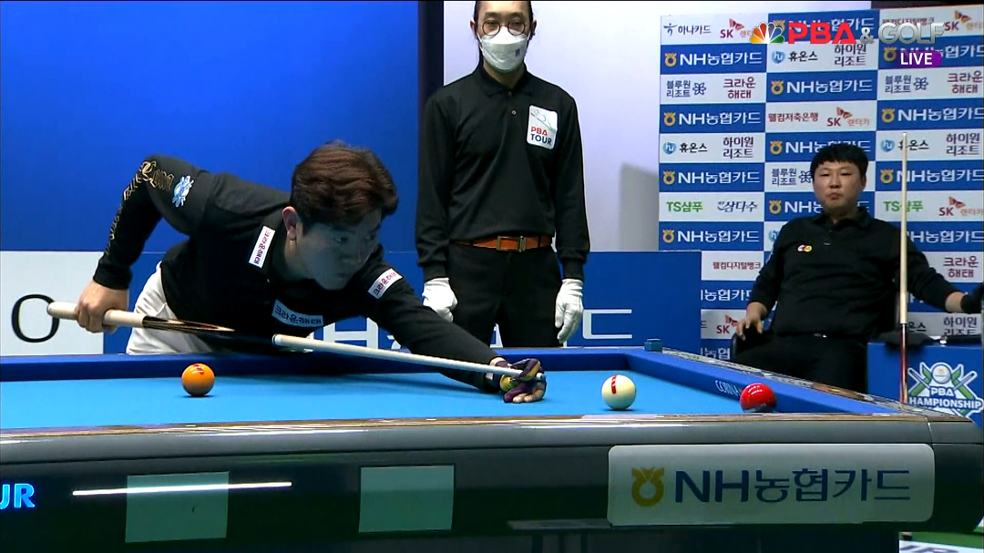 다음스포츠 | 김재근 vs 이완세 128강 3세트 HL[NH농협카드 PBA 챔피언십 22-23]