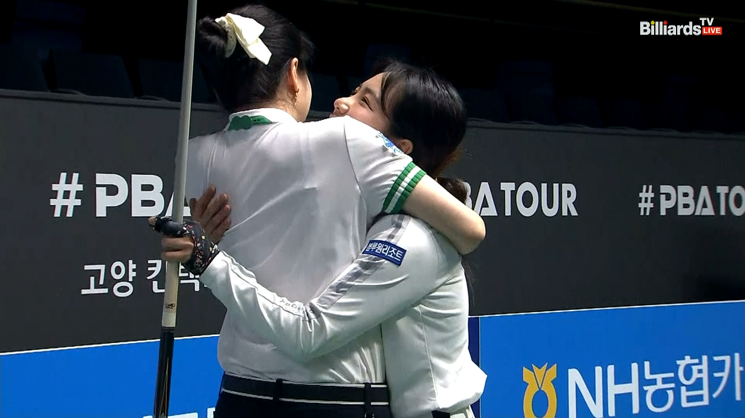 다음스포츠 | 준결승으로 향하는 뱅크샷 성공!! 첫 준결승 진출을 이뤄내는 김민영!![NH농협카드 LPBA 챔피언십 23-