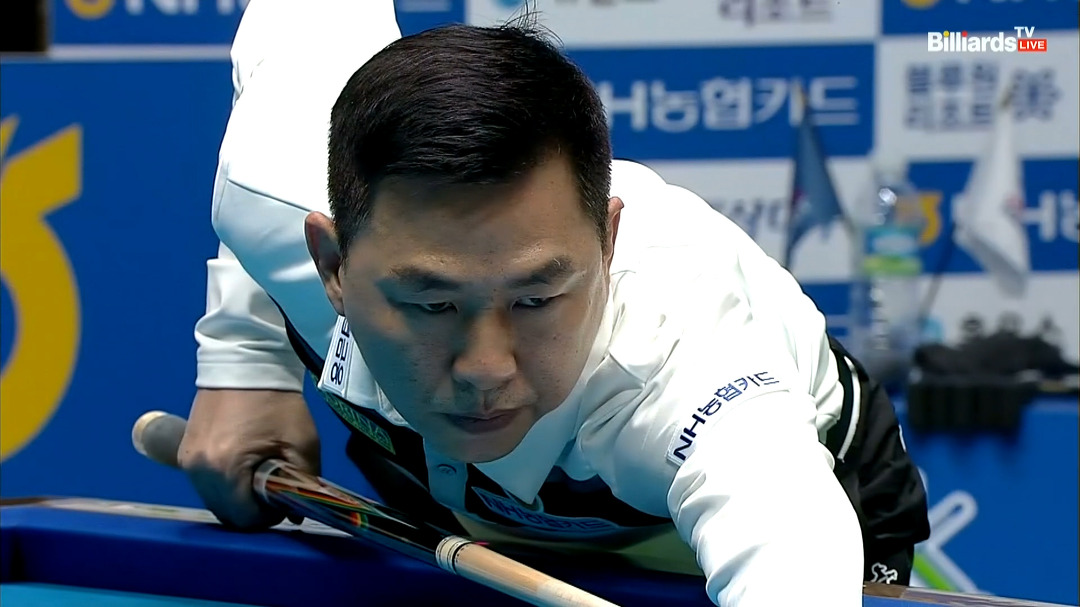 마민캄 vs 이선웅 64강 4세트 HL[NH농협카드 PBA 챔피언십 22-23] | 다음스포츠