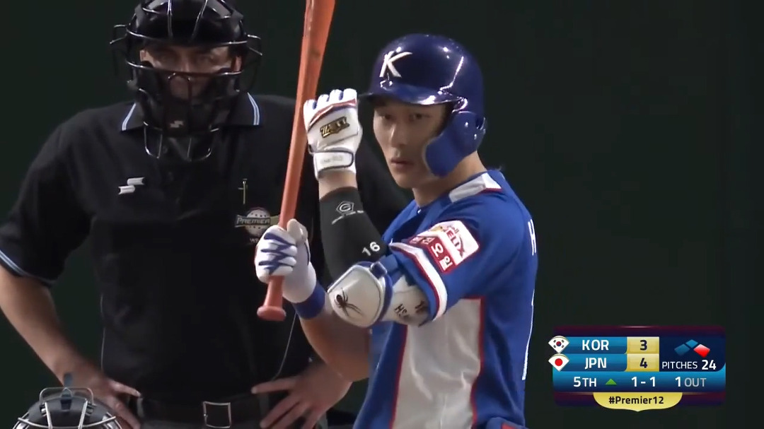 다음스포츠 | [2019 프리미어12] MLB 골든글러브 김하성 vs NPB 33 세이브 타구치