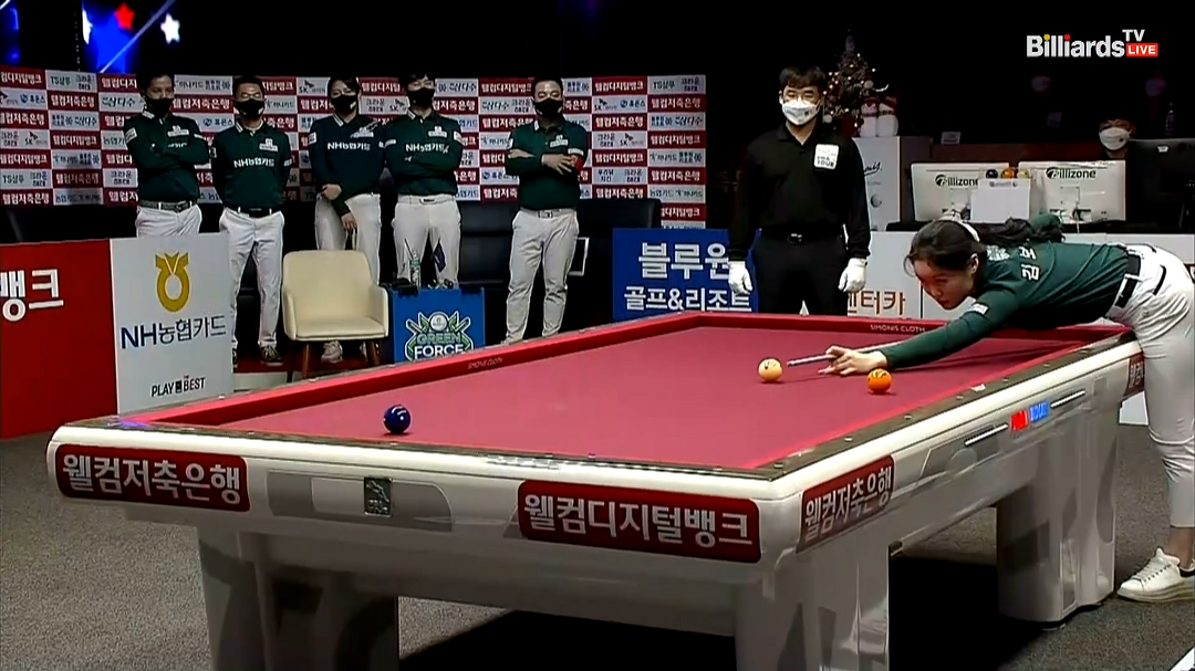 6세트 HL 하나카드(김가영) vs NH농협카드(김보미)[웰컴저축은행 PBA 팀리그 2022-2023 5라운 | 다음스포츠