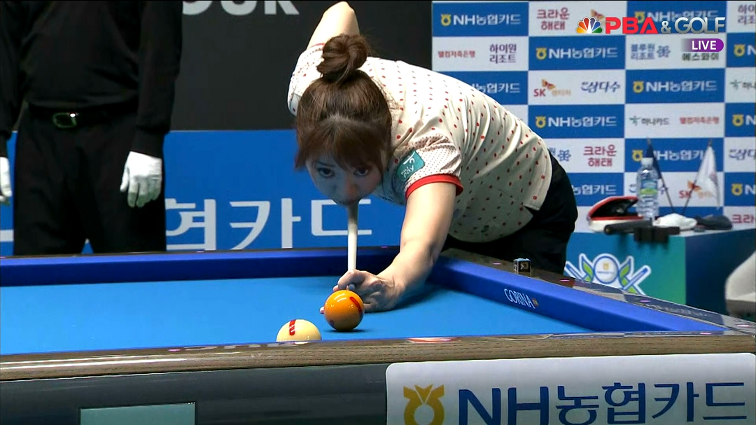 다음스포츠 | 2세트에도 이어지는 기세!! 초구부터 5점 하이런하는 사카이![NH농협카드 LPBA 챔피언십 23-24]