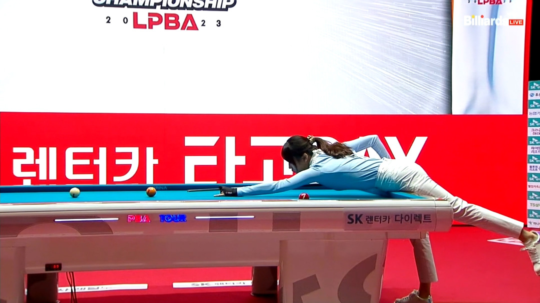 다음스포츠 | 김예은 vs 용현지 32강 1세트 HL[SK렌터카 LPBA 월드챔피언십 2023]