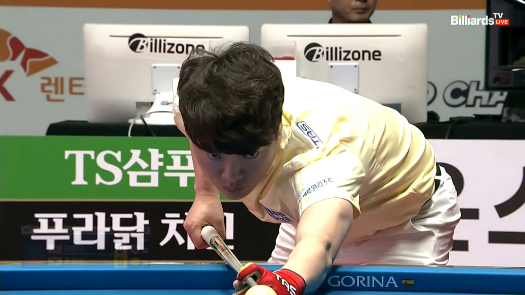 강민구 vs 정경섭 32강 5세트 HL[SK렌터카 PBA 월드챔피언십 2023] | 다음스포츠