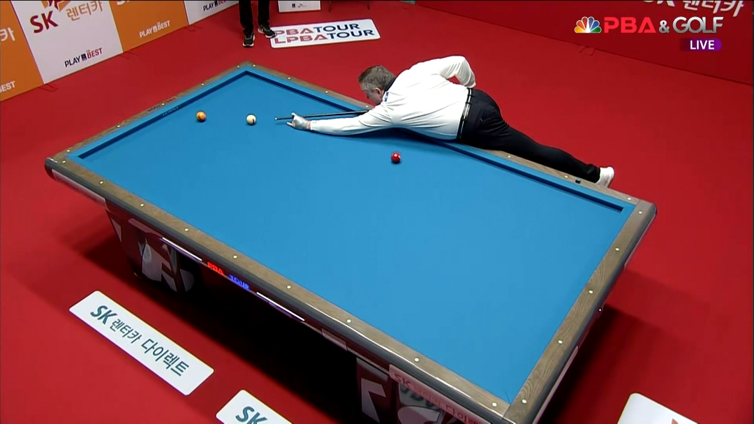 다음스포츠 | 초구부터 6점 하이런을 몰아치며 기선제압하는 쿠드롱[SK렌터카 PBA 월드챔피언십 2023]