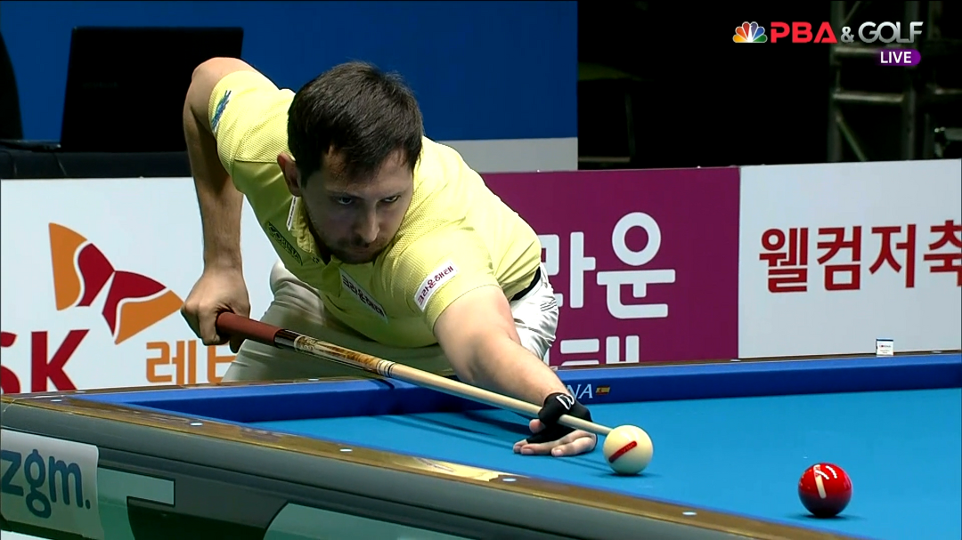 마르티네스 vs 강상구 128강 2세트 HL[NH농협카드 PBA 챔피언십 22-23] | 다음스포츠