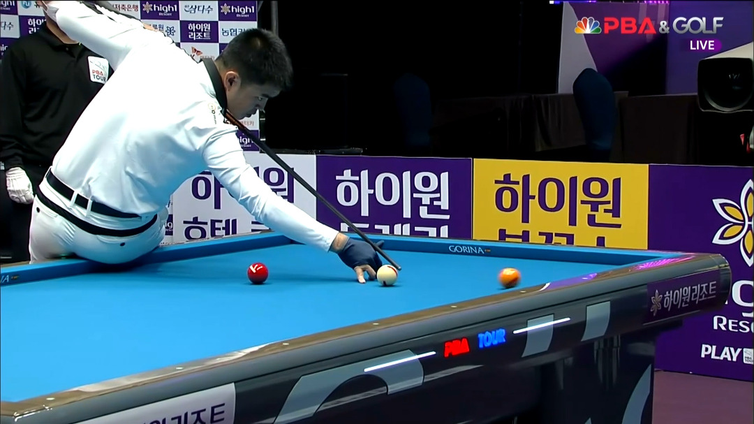 Q.응우옌 vs 이연성 128강 3세트 HL[하이원리조트 PBA 챔피언십 2022] | 다음스포츠