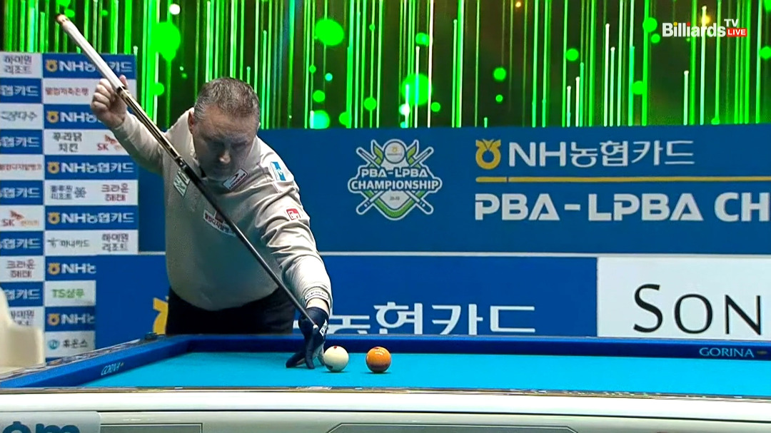 다음스포츠 | 쿠드롱 vs 황득희 64강 3세트 HL[NH농협카드 PBA 챔피언십 22-23]