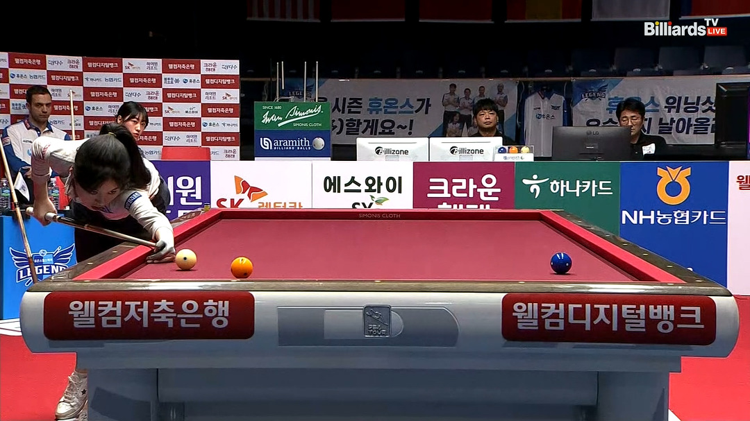 다음스포츠 | 노력의 결실!!많은 연습량으로 일취월장한 실력 서한솔[웰컴저축은행 PBA 팀리그 23-24 5R]