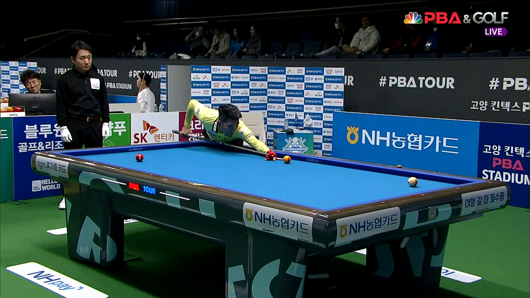 다음스포츠 | 소강상태에서 5점 하이런으로 분위기를 가져오는 응오![NH농협카드 PBA 챔피언십 23-24]