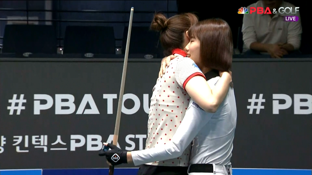 다음스포츠 | 집념의 용현지!! 결국 사카이를 꺾고 8강 진출![NH농협카드 LPBA 챔피언십 23-24]