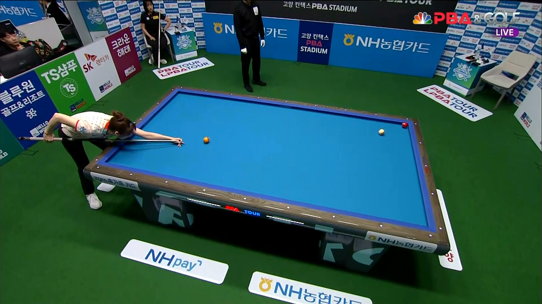 다음스포츠 | 최상의 컨디션!! 어마어마한 묘기를 보여주는 사카이!![NH농협카드 LPBA 챔피언십 23-24]
