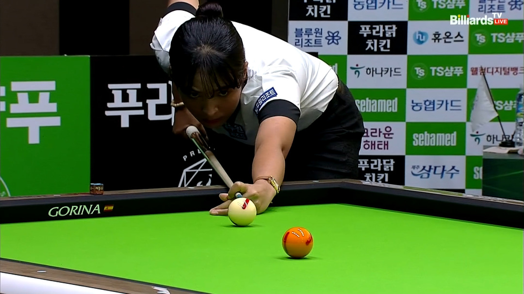 다음스포츠 | 스롱 vs 히다 8강 3세트 HL[TS샴푸-푸라닭 LPBA 챔피언십 2022]