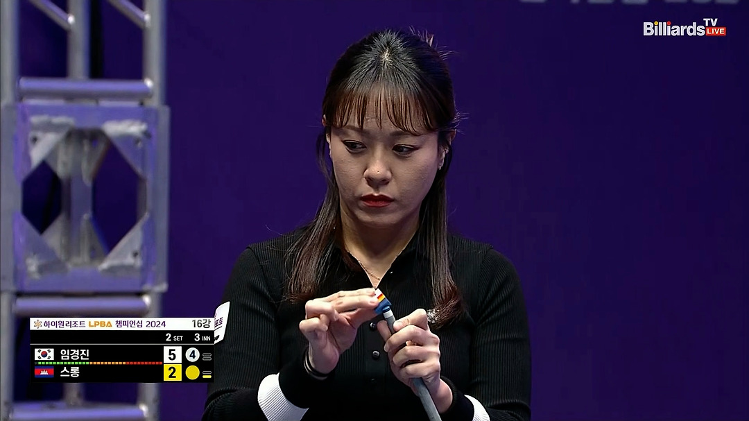 다음스포츠 | 깔끔한 스트로크!!5점 하이런으로 앞서가는 임경진[하이원리조트 LPBA챔피언십 2024]