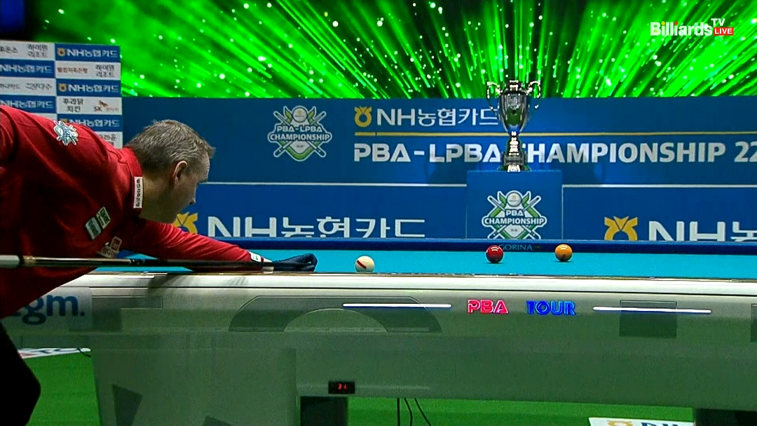 다음스포츠 | [결승]쿠드롱 vs 레펜스 5세트 HL[NH농협카드 PBA 챔피언십 22-23]