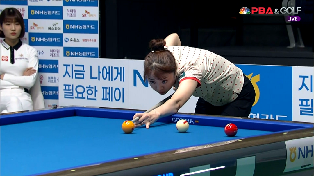 다음스포츠 | 가뭄의 단비 같은 하이런!! 6점 하이런 뽑아내는 사카이![NH농협카드 LPBA 챔피언십 23-24]