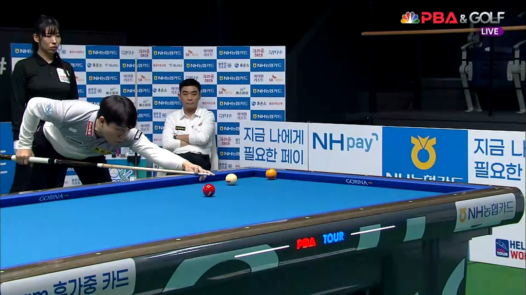 다음스포츠 | 불 붙은 최성원!! 흐름을 완전히 가져오는 10점 하이런!![NH농협카드 PBA 챔피언십 23-24]