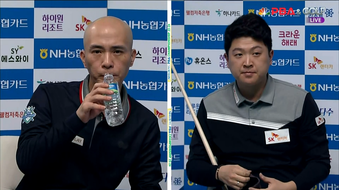 다음스포츠 | 1세트부터 진행되던 시소게임..! 결국 승부는 승부치기로!![NH농협카드 PBA 챔피언십 23-24]