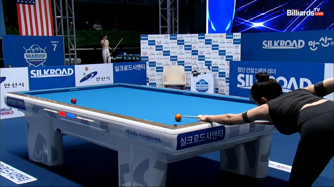 다음스포츠 | 끝날때까지 끝난게 아니다!!0대10에서 4연속득점하는 김가영[실크로드안산 LPBA 챔피언십 23-24]