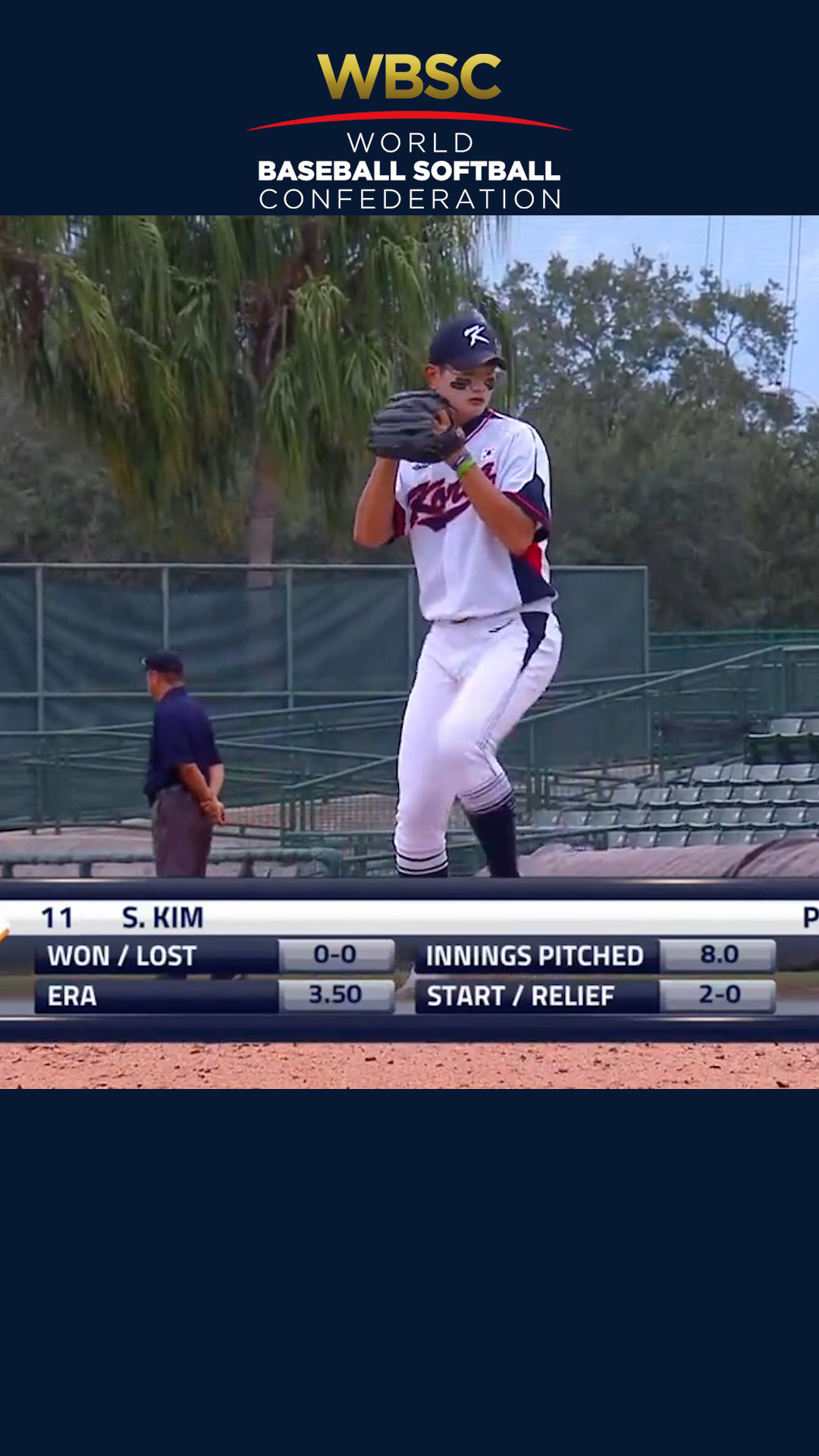 미스터 제로! 김서현의 청소년 국대시절 구위! #WBSC #세계야구소프트볼연맹 #U18야구월드컵 #김서현 - 다음 루프