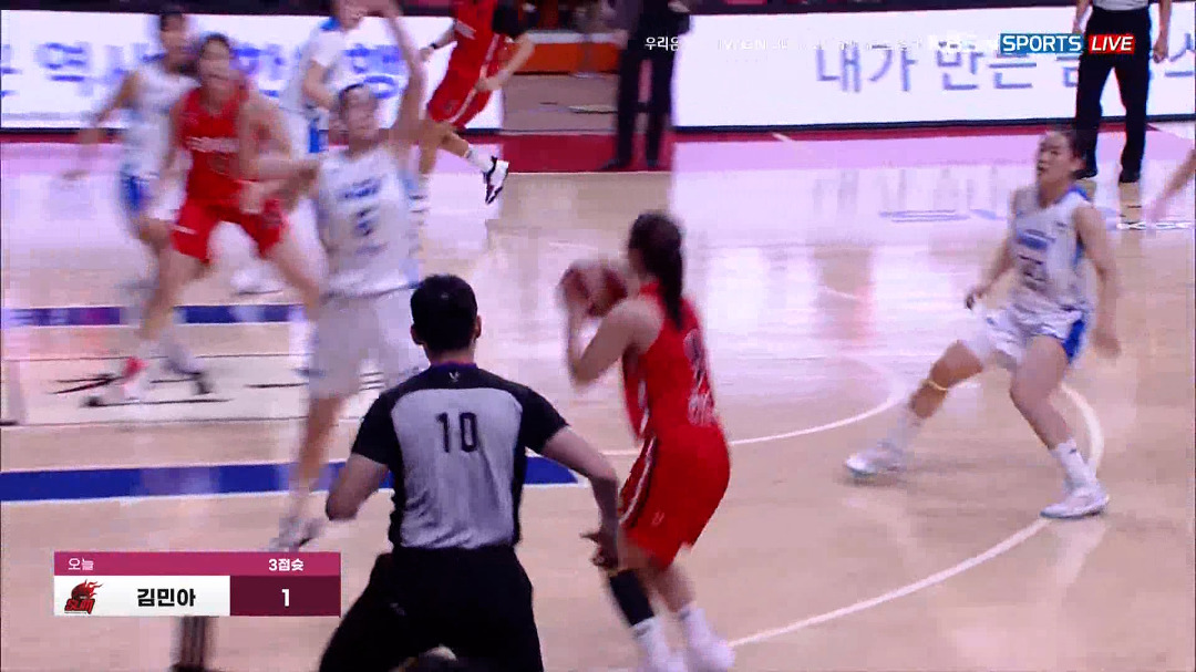 다음스포츠 | 김민아의 묵직한 3점, 흐름을 다시 가져오는 BNK 썸 / 2Q