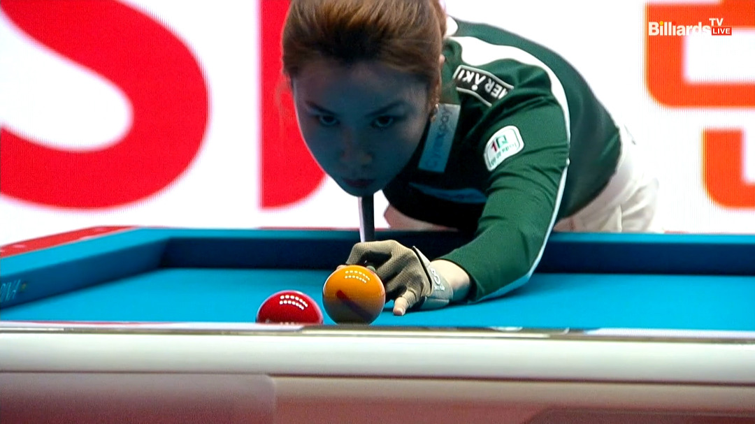 다음스포츠 | 김진아 vs 히다 32강 3세트 HL[SK렌터카 LPBA 월드챔피언십 2023]