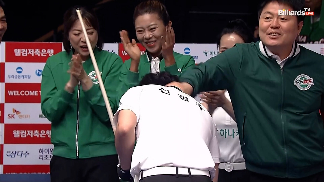 다음스포츠 | 산체스를 잡아내는 신정주!!기세를 제대로 올리는 하나카드[웰컴저축은행 PBA 팀리그 2R]