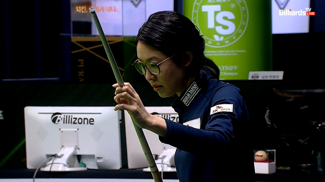 다음스포츠 | 두 번의 키스로 대회전 성공하며 3연속득점하는 히다[TS샴푸-푸라닭 LPBA 챔피언십 2022]