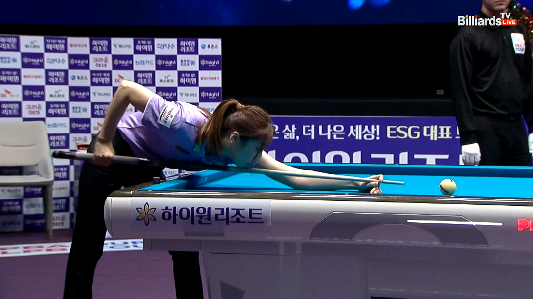 다음스포츠 | 공타의 침묵을 깨고 4득점으로 세트포인트 만드는 사카이![하이원리조트 LPBA 챔피언십 23-24]