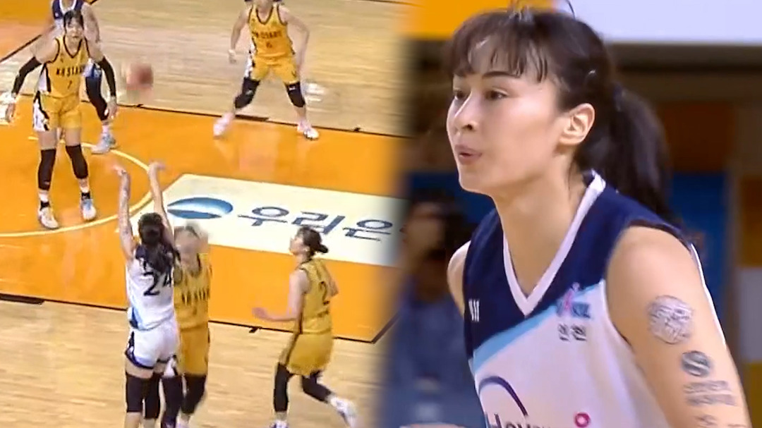 다음스포츠 | '멋진 팀워크!' 패스 플레이의 마침표를 찍는 김소니아의 3점슛 / 1Q