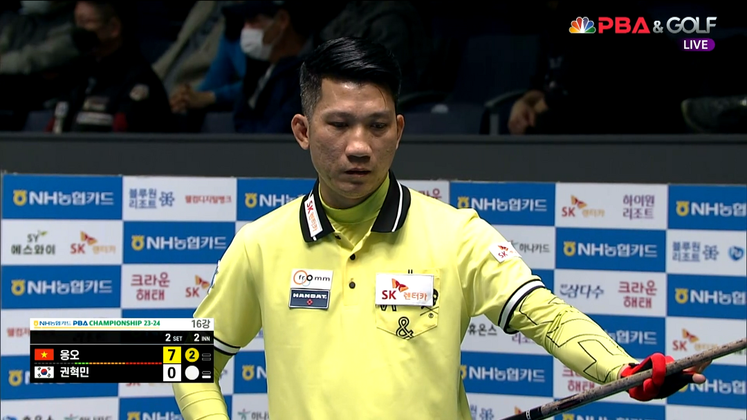 다음스포츠 | 살아나는 큐!! 정교한 플레이로 6점 하이런하는 응오![NH농협카드 PBA 챔피언십 23-24]