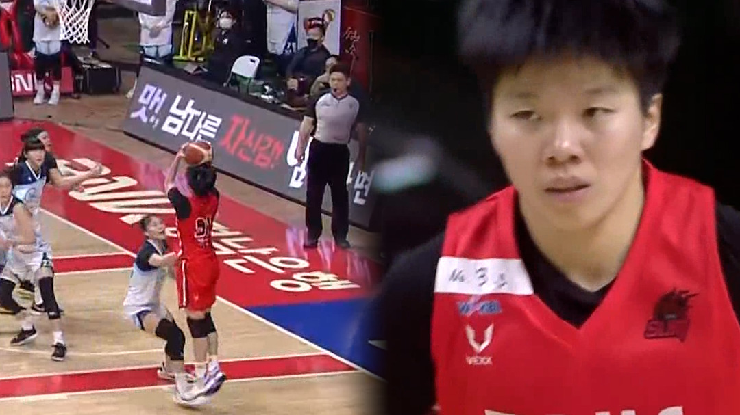 다음스포츠 | 'BNK의 버팀목' 절정에 오른 진안의 슛감 / 3Q