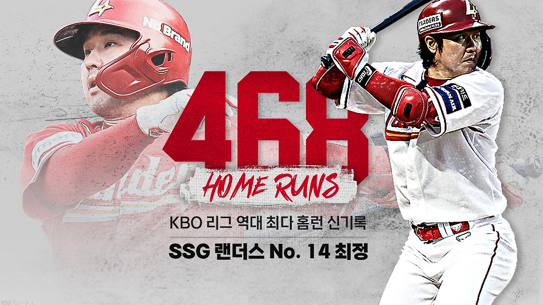다음스포츠 | SSG 랜더스 NO.14 최정의 역사 | KBO 리그 최다 홈런 신기록 및 4000루타 달성 시상식