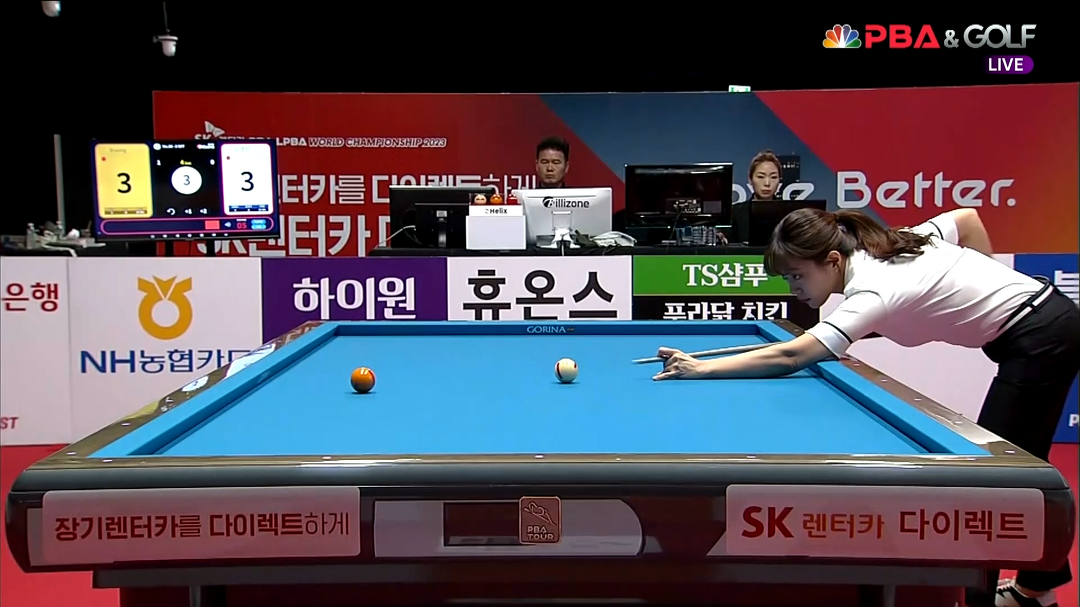 다음스포츠 | 임경진의 센스가 돋보이는 4연속 득점[SK렌터카 LPBA 월드챔피언십 2023]