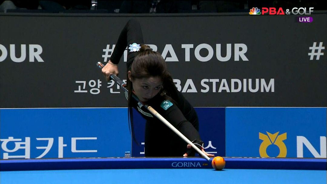 다음스포츠 | 드디어 터진 하이런!! 6점 하이런으로 매치포인트 만드는 김가영![NH농협카드 LPBA 챔피언십 23-24]