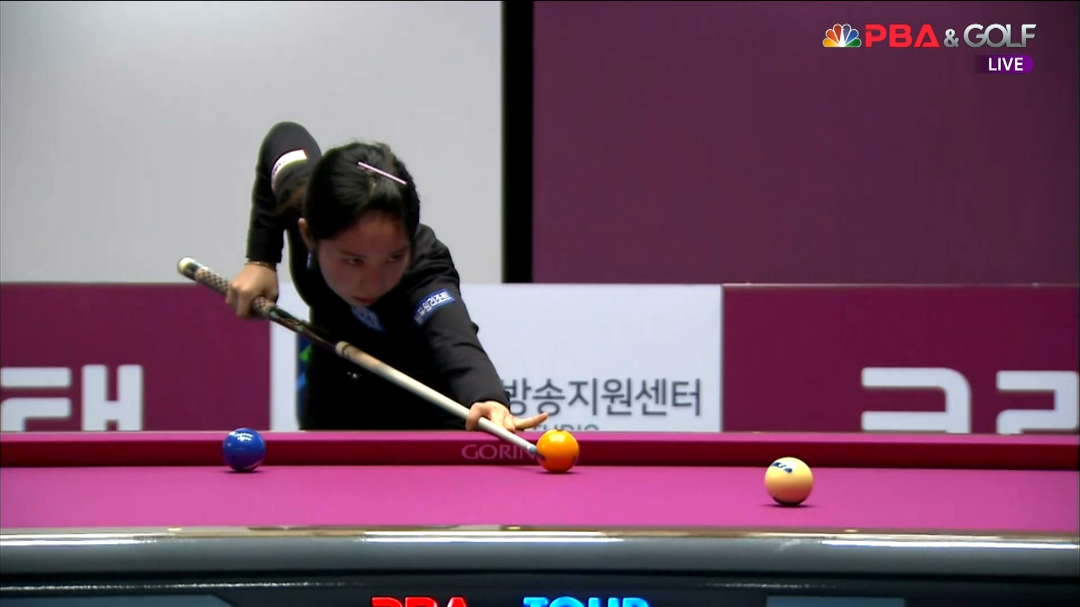 1이닝부터 4연속 득점하며 선두로 치고 나가는 김민영[크라운해태 LPBA 챔피언십 2023] | 다음스포츠