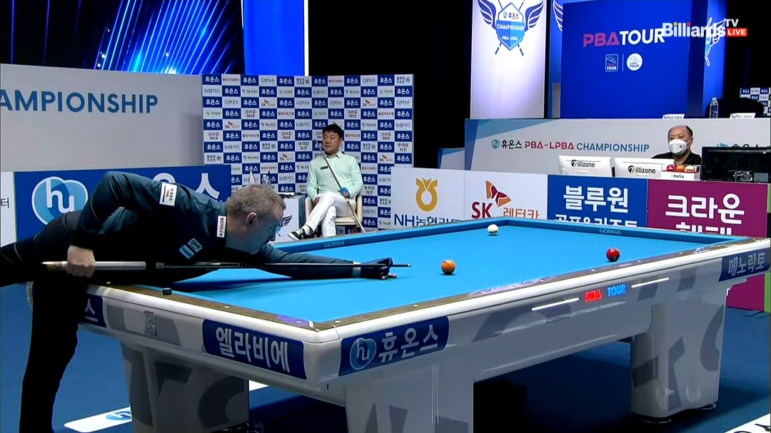 다음스포츠 | 쿠드롱 vs 양교천 16강 4세트 HL[휴온스 PBA 챔피언십 2022]