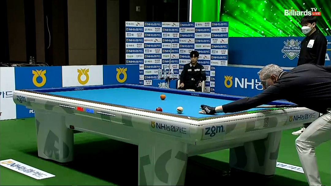 공타의 흐름을 깨고 11점 하이런으로 승기를 잡는 레펜스[NH농협카드 PBA 챔피언십 22-23] | 다음스포츠