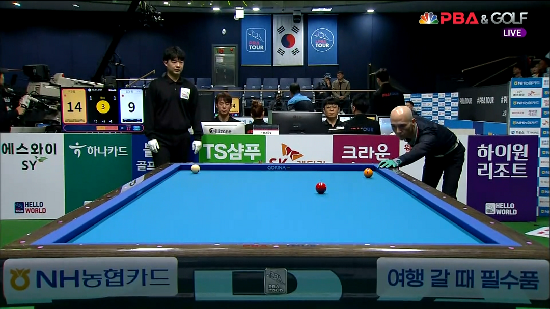 다음스포츠 | 탄탄한 기본기! 군더더기 없이 3세트를 마무리하는 이창렬![NH농협카드 PBA 챔피언십 23-24]