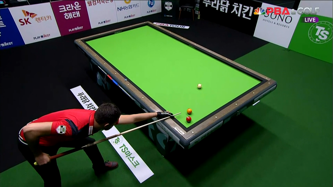 세트 초반 7점 하이런으로 좋은 컨디션 보여주는 마르티네스[TS샴푸·푸라닭 PBA 챔피언십 2022] | 다음스포츠