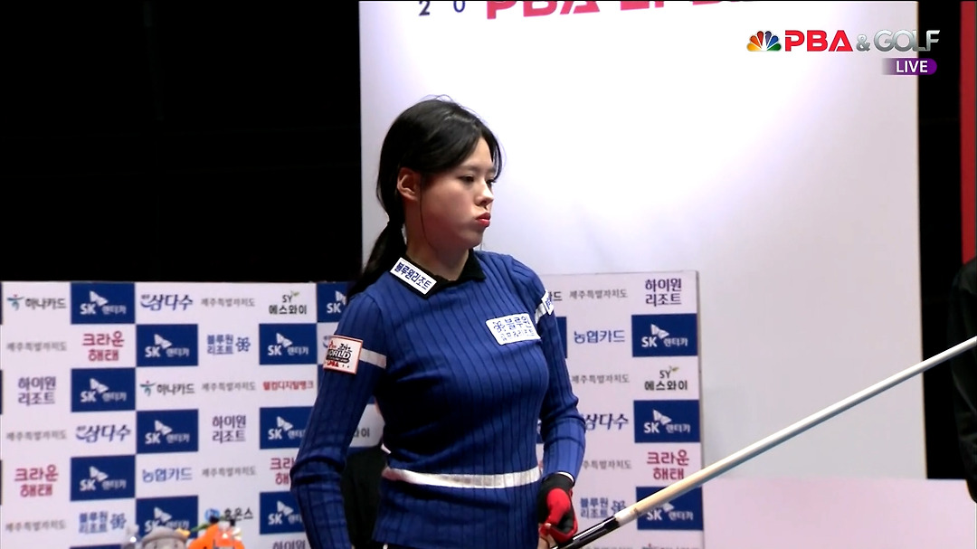 다음스포츠 | 솔솔 풀리는 서한솔!!3세트 1이닝 4연속득점[SK렌터카 제주 LPBA월드챔피언십2024]