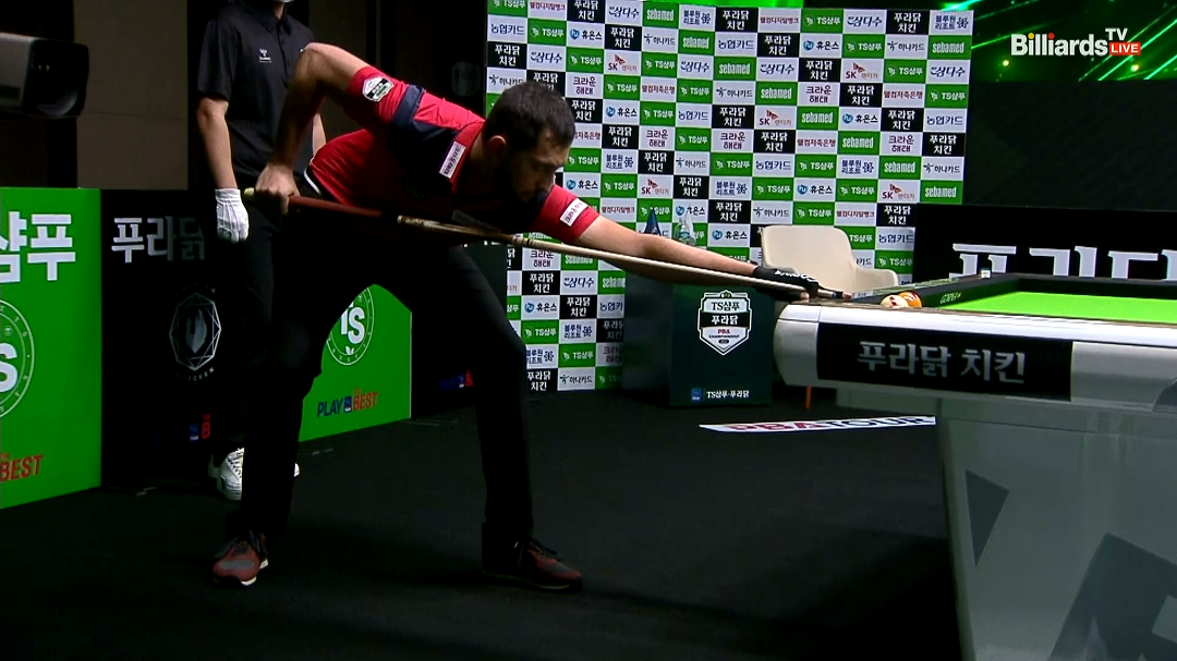 마르티네스 VS 김대훈 128강 1세트 HL[TS샴푸·푸라닭 PBA 챔피언십 2022] | 다음스포츠