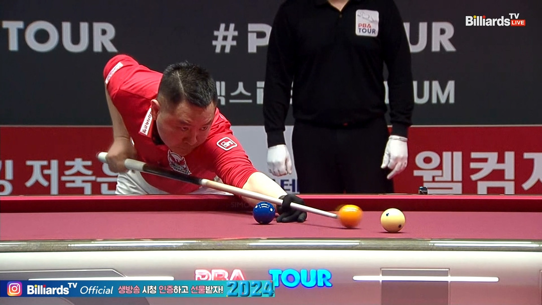 다음스포츠 | 하이런..또 하이런??5세트 서현민의 하이런[웰컴저축은행 PBA 팀리그 23-24 5R]