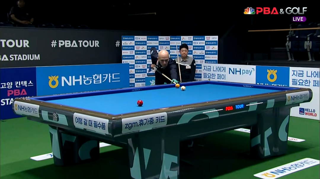 다음스포츠 | 행운의 득점 이후는 역시 장타!! 6점 하이런 만들어내는 이창렬![NH농협카드 PBA 챔피언십 23-24]