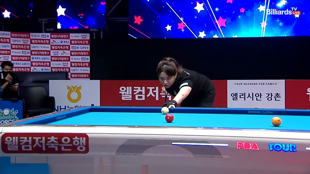 다음스포츠 | 6세트 HL NH농협카드(김민아) VS 휴온스(최혜미)[웰컴저축은행 PBA 팀리그 2022-2023 3라운드