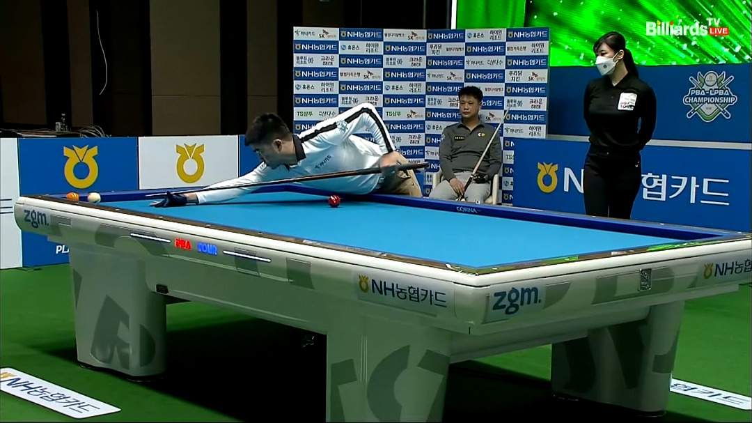 Q.응우옌 vs 김동석 128강 2세트 HL[NH농협카드 PBA 챔피언십 22-23] | 다음스포츠